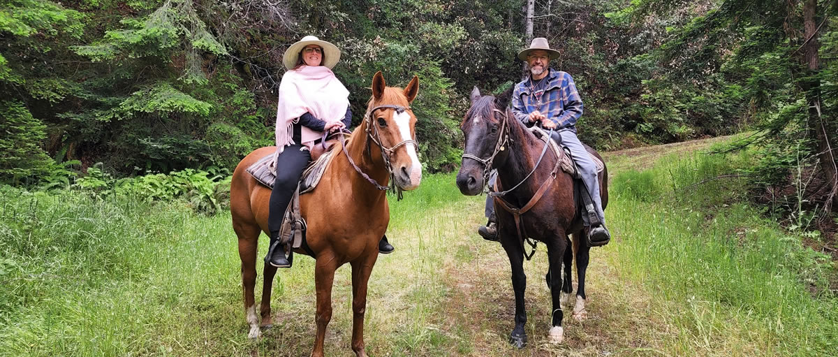 Ross Ranch Horseback Riding | Mendocino Coast Horseback Beach Rides